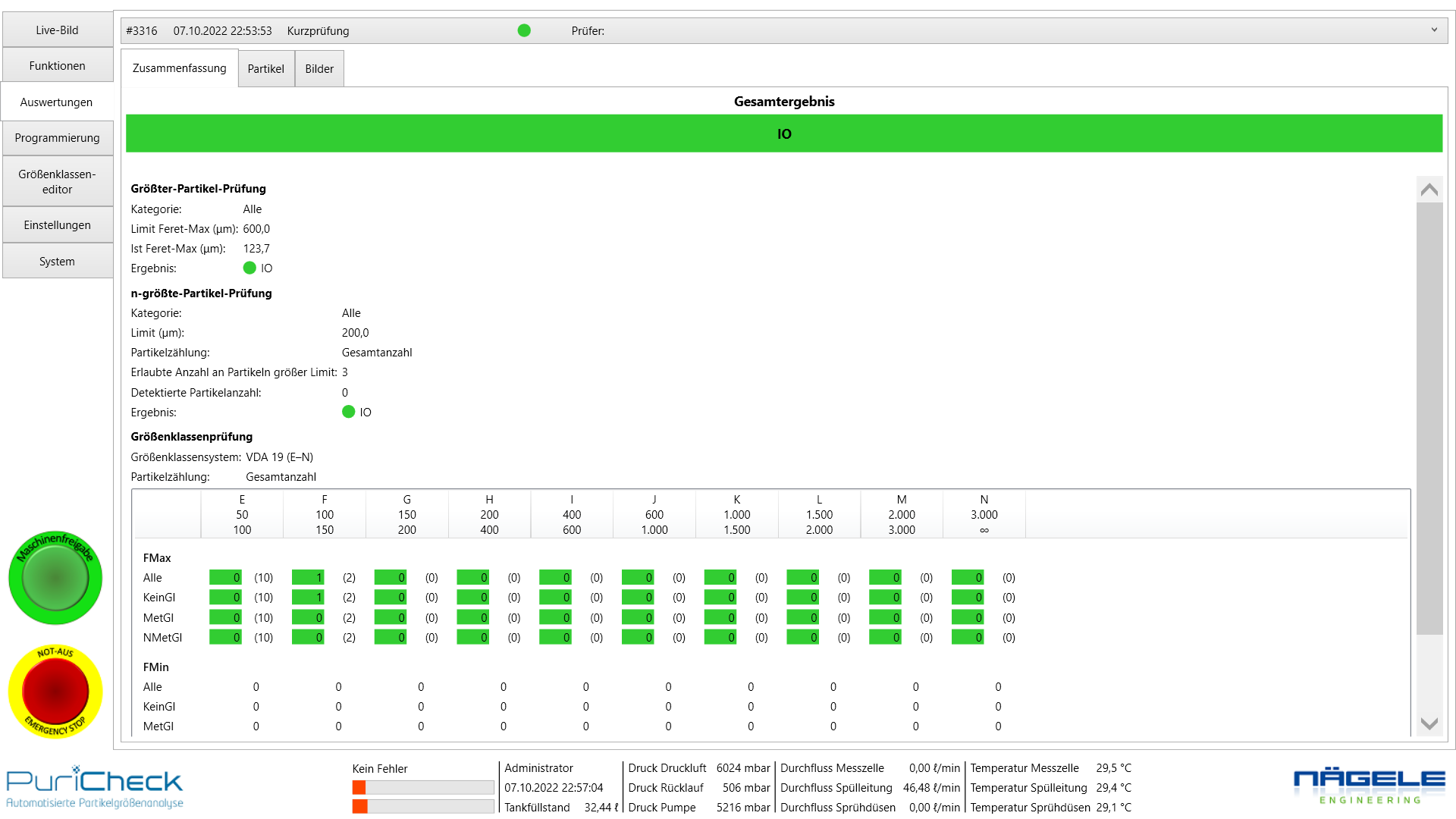 PuriCheck software: automation, technical cleanliness, VDA 19.1, ISO ...